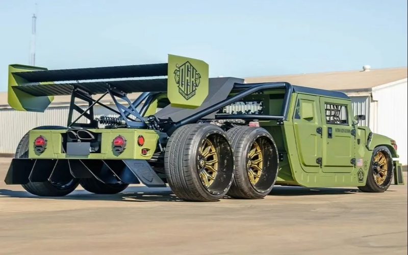 Humvee monstruoso: Um Projeto diabólico da Danton Arts Kustoms e ...
